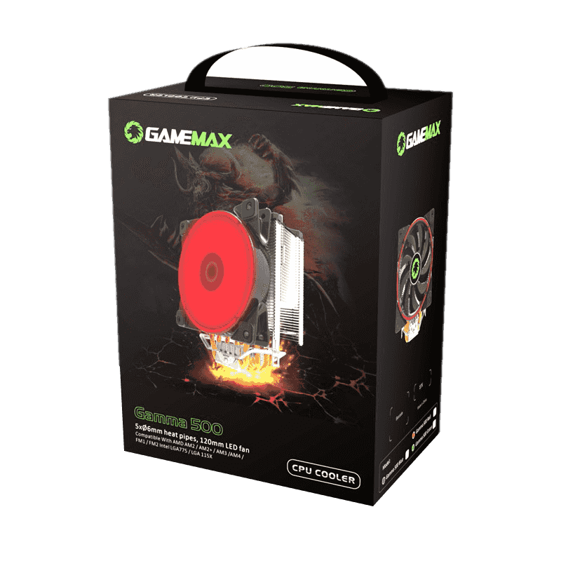 Gamma 5 CPU air Cooler, Intel Gen1 CPU mate