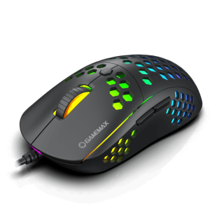 GameMax MG8 Gaming Mouse with Lightweight Honeycomb Shell, Ultralight ...