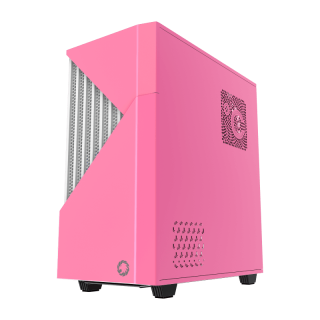 Contac Turbo COC Gaming Case, ARGB, Mid-Tower PC Case Pink