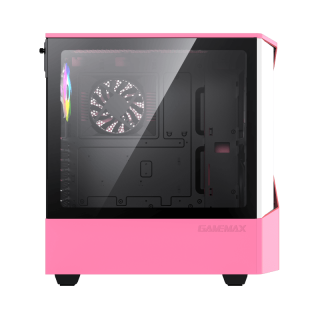 Contac Turbo COC Gaming Case, ARGB, Mid-Tower PC Case Pink