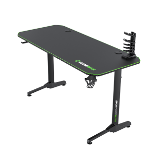 GameMax D140 Carbon RGB Gaming Desk – Ergonomic Design, Stylish Carbon ...