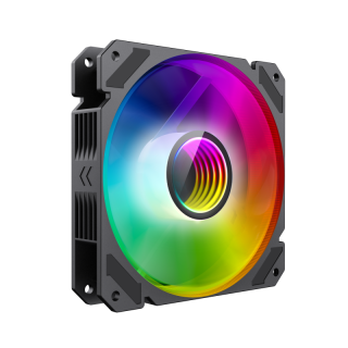 GAMEMAX 120mm ARGB Fan: Infinity Center Lighting, Hydraulic Silent Tech ...