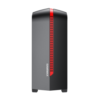 Centauri Black Red Gaming Case MATX Chassis