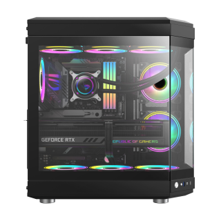 HYPE BK-Tempered Glass PC Case | GAMEMAX