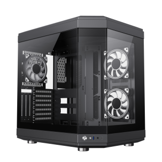 HYPE BK-Tempered Glass PC Case | GAMEMAX