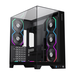Infinity Pro BK-Tempered Glass PC Case | GAMEMAX