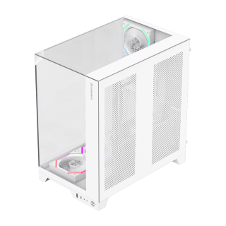Infinity Pro WH-Tempered Glass PC Case | GAMEMAX