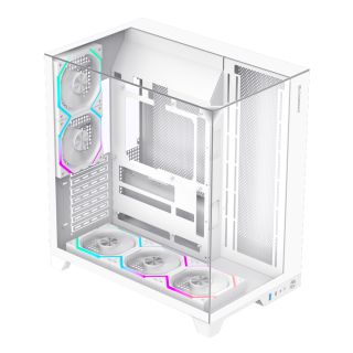 Infinity Pro WH-Tempered Glass PC Case | GAMEMAX