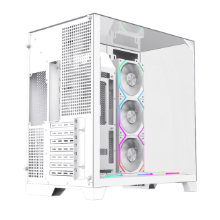 Infinity Pro WH-Tempered Glass PC Case | GAMEMAX