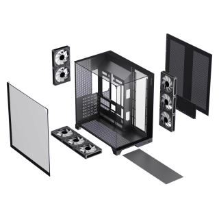 Infinity Plus Mid Tower ATX PC csase | Mid Gaming chassis