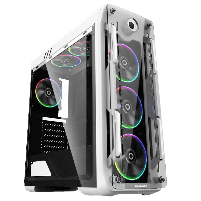 white pc case | white computer case | best gamemax gaming pc case
