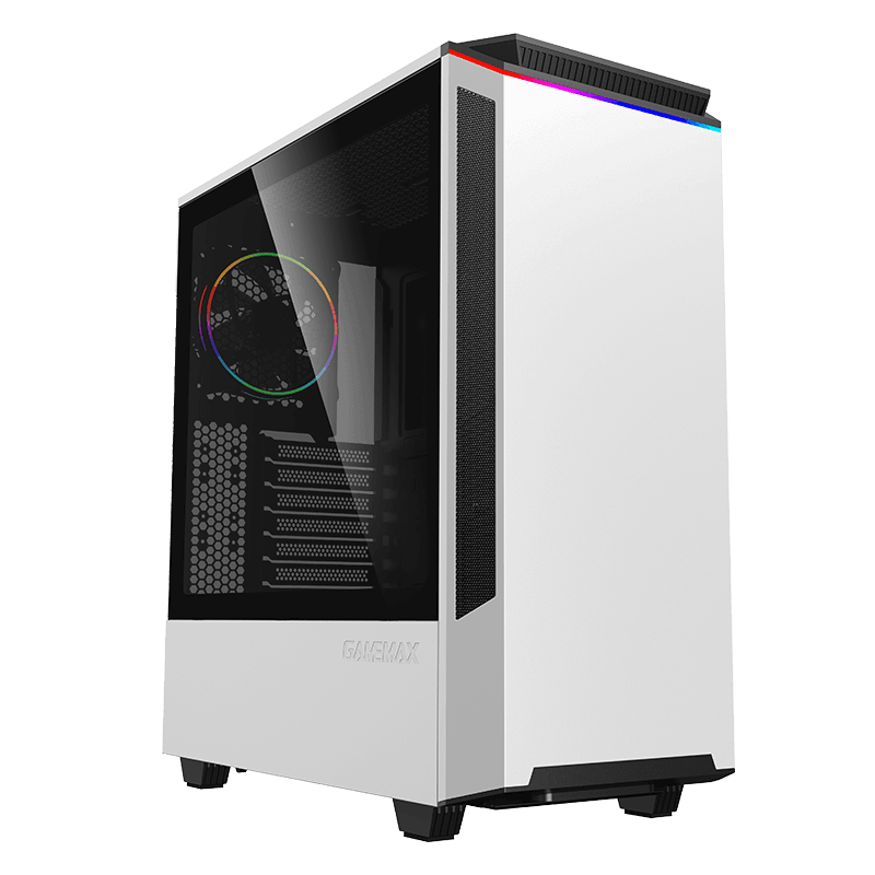 white pc case | white computer case | best gamemax gaming pc case