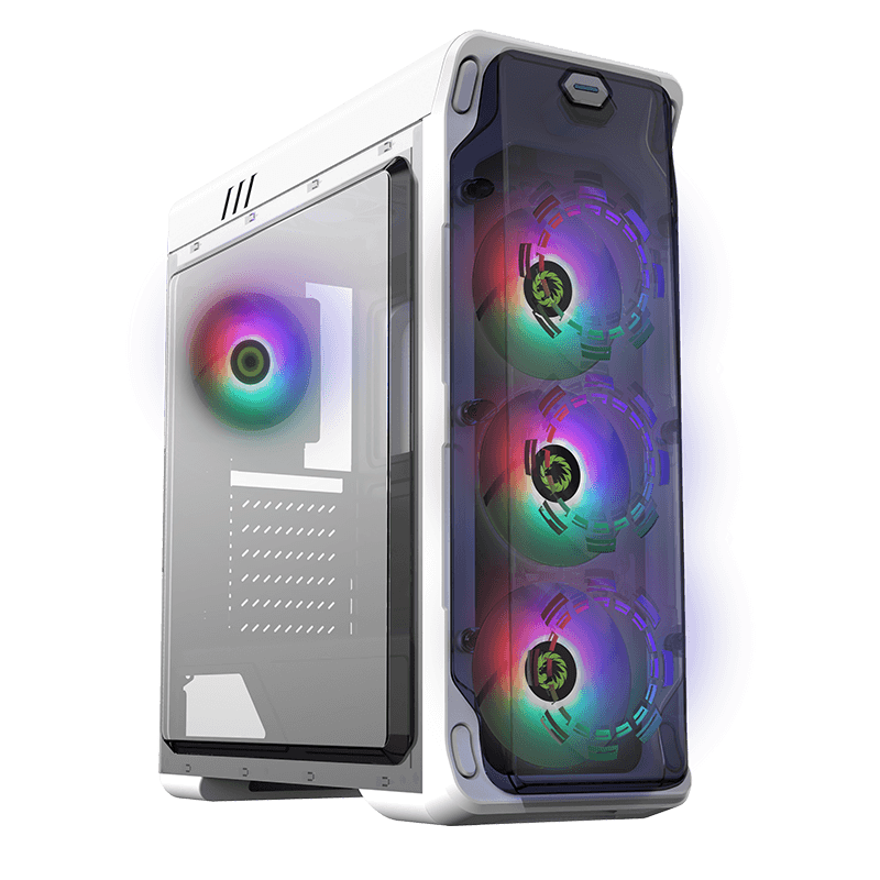 white pc case | white computer case | best gamemax gaming pc case