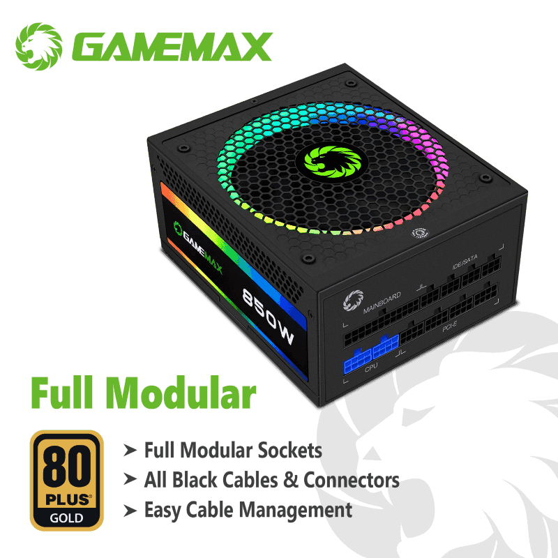 RGB Power Supply | power supply for gaming pc | GameMax