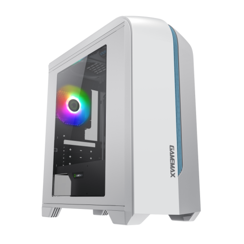 white pc case | white computer case | best gamemax gaming pc case