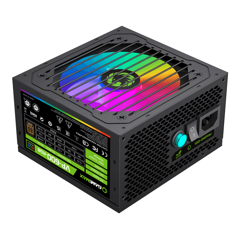 RGB Power Supply | power supply for gaming pc | GameMax