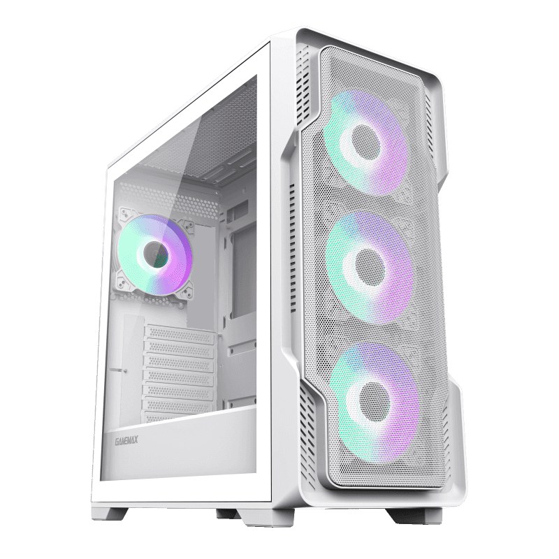 white pc case | white computer case | best gamemax gaming pc case