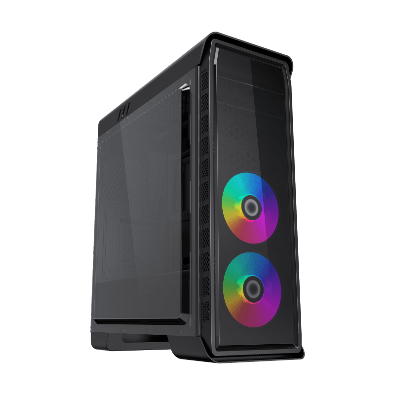 black pc case | gaming computer chassis