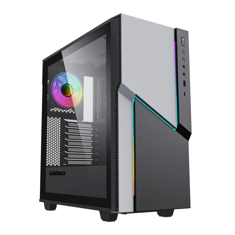 black pc case | gaming computer chassis