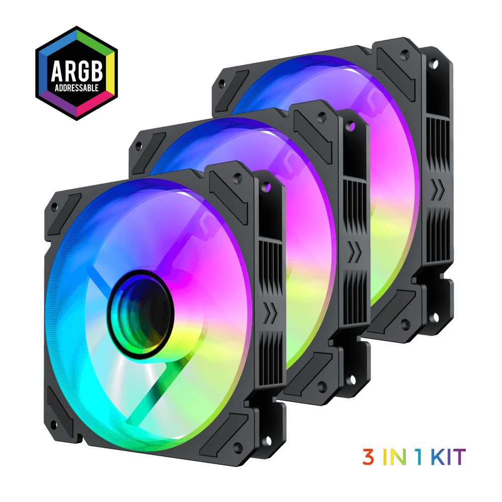 120mm & 140mm rgb cool case fans