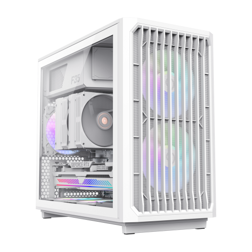 white pc case | white computer case | best gamemax gaming pc case