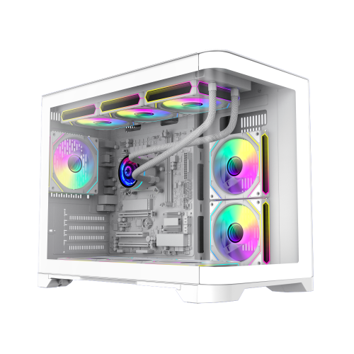 Premium Tempered Glass & RGB Lighting Mid-Tower Gaming Cases | GAMEMAX