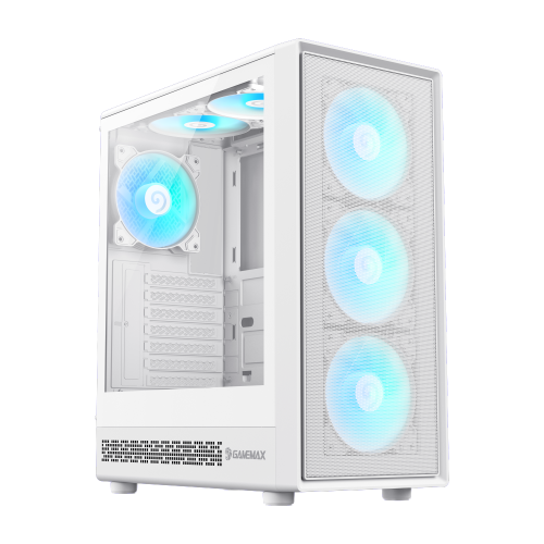 white pc case | white computer case | best gamemax gaming pc case