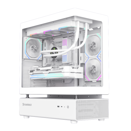 white pc case | white computer case | best gamemax gaming pc case
