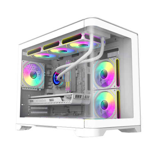 white pc case | white computer case | best gamemax gaming pc case