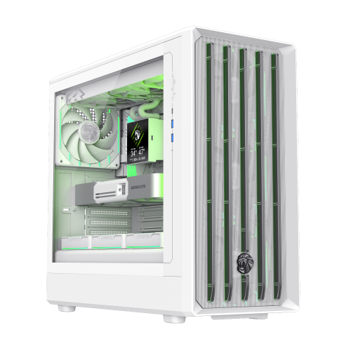 white pc case | white computer case | best gamemax gaming pc case
