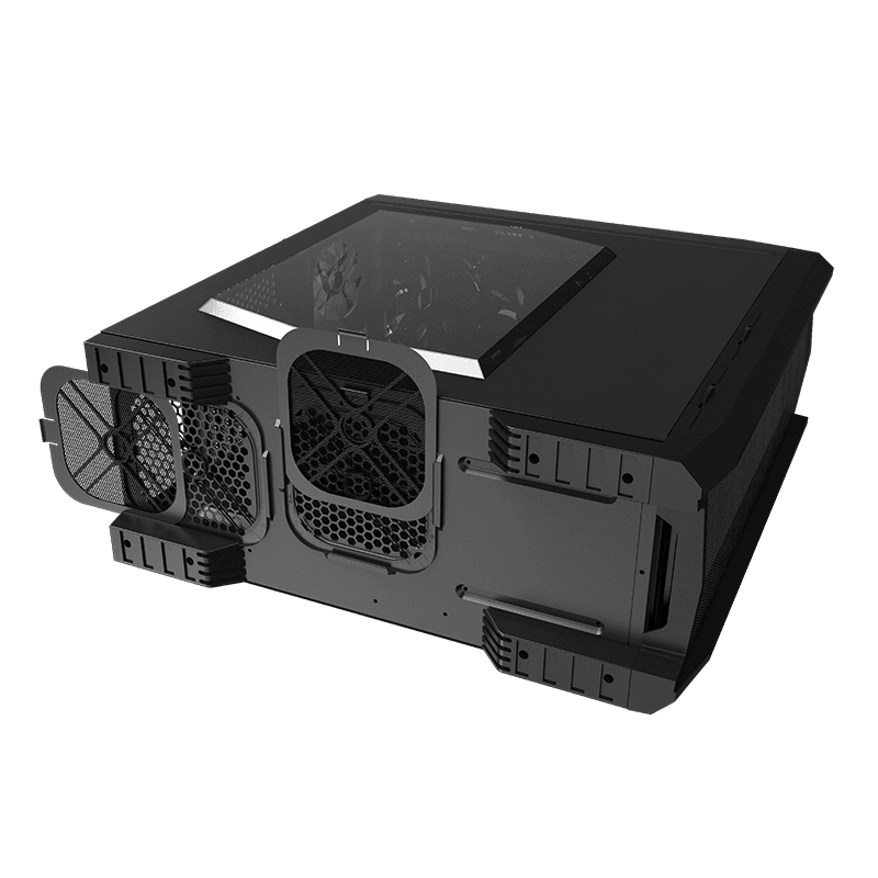 GameMax Dragon knight Full tower ARGB-Full Tower PC Case with fans-Full ...