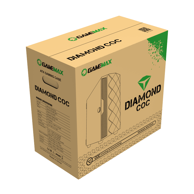 water cooled pc case | Diamond COC Mid-Tower Gaming case