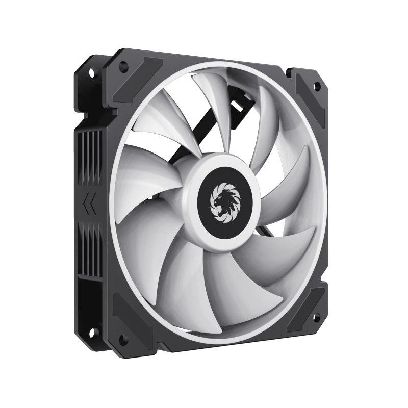 GameMax ARGB Fans, 12mm Case Fan, RGB High Performance PC Fan, 3-Pin RGB