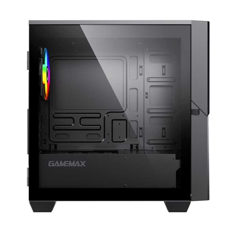 Cyclops Black red micro mini tower gaming case