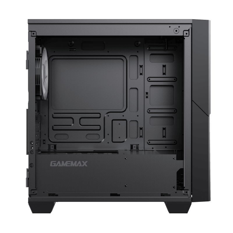 Cyclops Black red micro mini tower gaming case