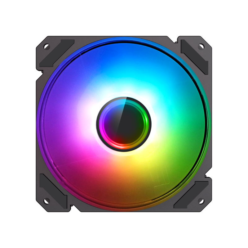 GAMEMAX 120mm ARGB Fan: Infinity Center Lighting, Hydraulic Silent Tech ...