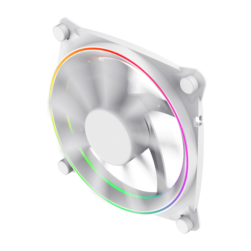 GMX-12-DBB-WT-ARGB Case Cooler Fan | 120mm case fans | computer case fans