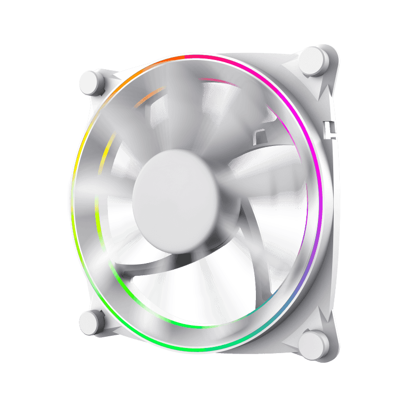 GMX-12-DBB-WT-ARGB Case Cooler Fan | 120mm case fans | computer case fans