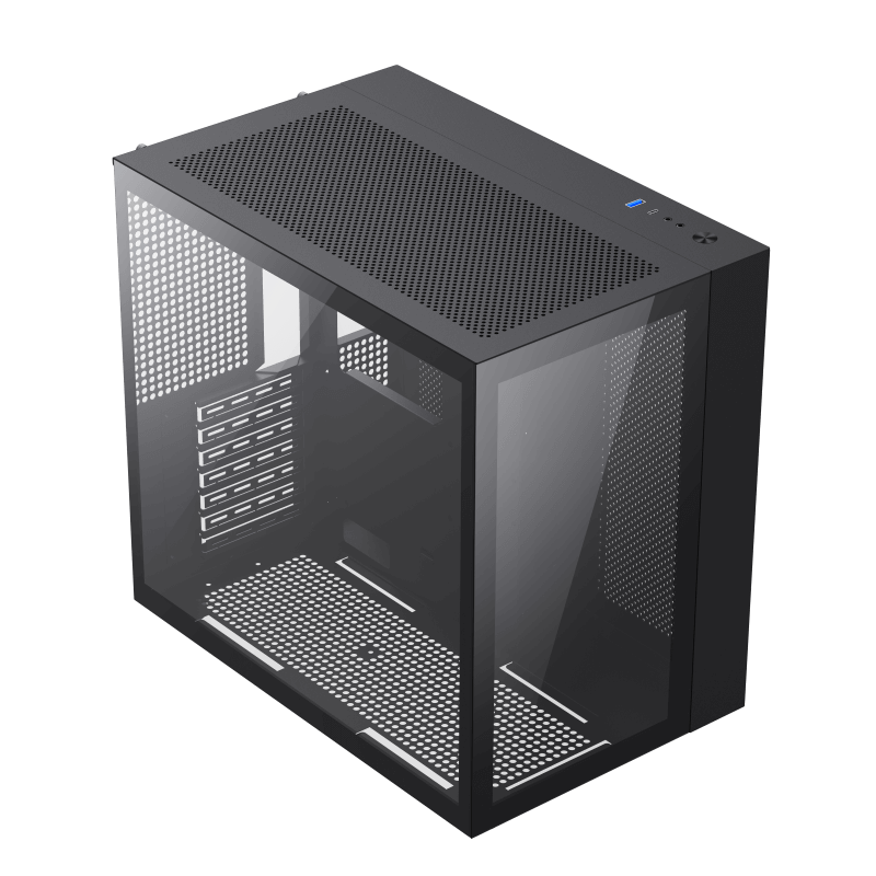 transparent gaming case | Infinity cube case full towert pc cases