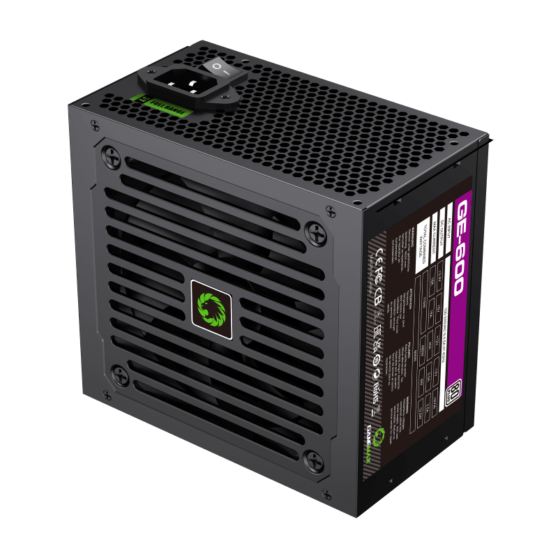 GE-600-GameMax ECO Gamer range PC power supplies