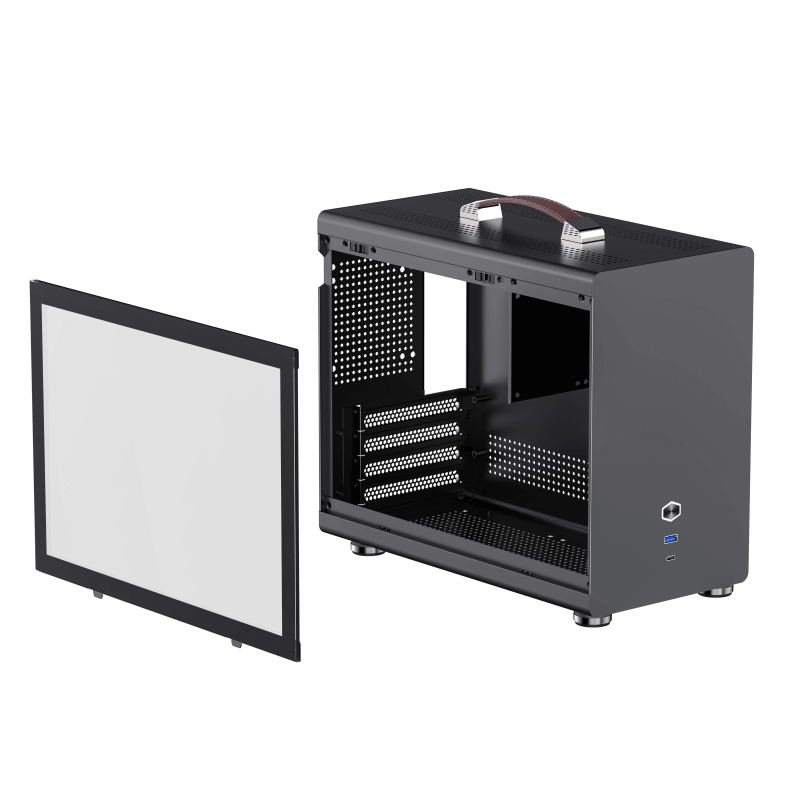 Spark Mini BK-Micro ATX Gaming Case,Mechanic Computer Cases