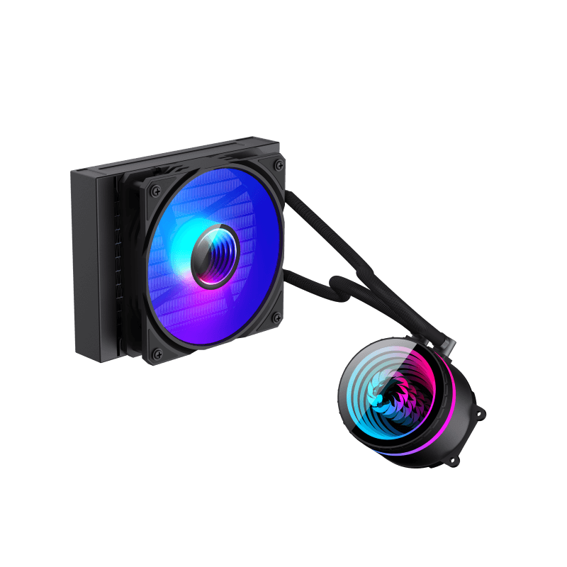 Gamemax ICEBURG 120 Infinity, All in One Liquid Cooler，TDP180W CPU ...