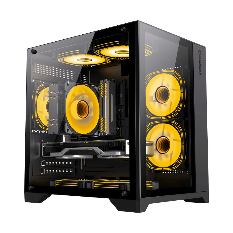 Infinity Mini micro atx gaming pc case with cooling argb fans | Best ...