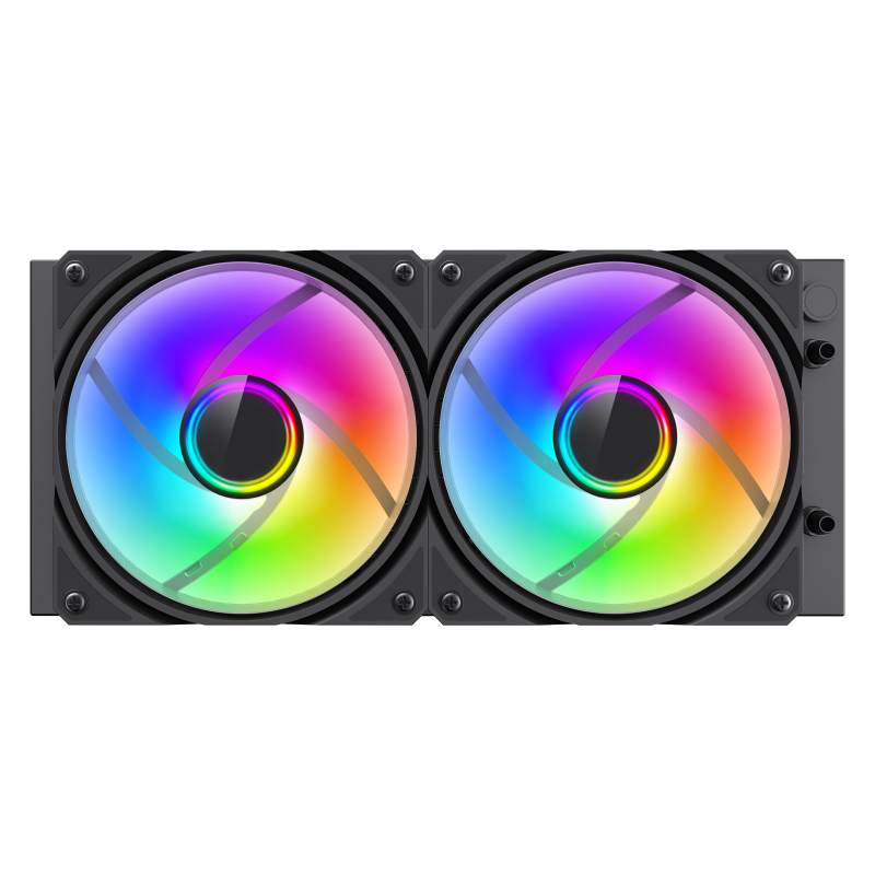 GameMax ICEBURG 240 Infinity, Liquid CPU Cooler 240mm Addressable RGB ...