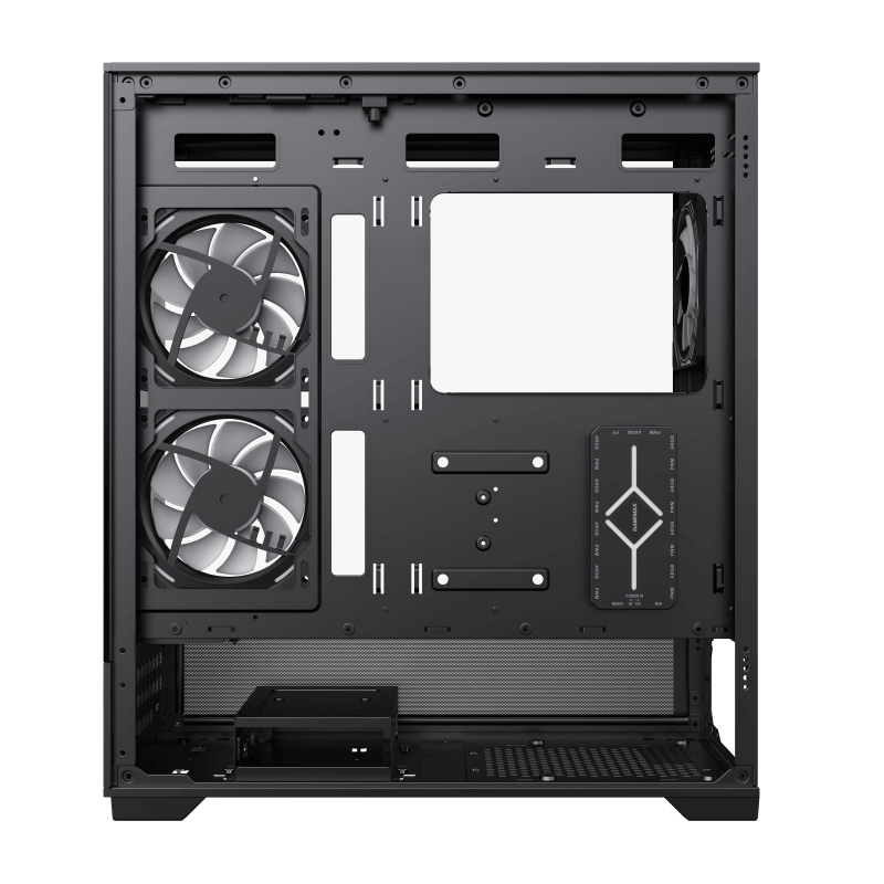 Vista Mid-tower PC ATX CASE | transparent gaming case