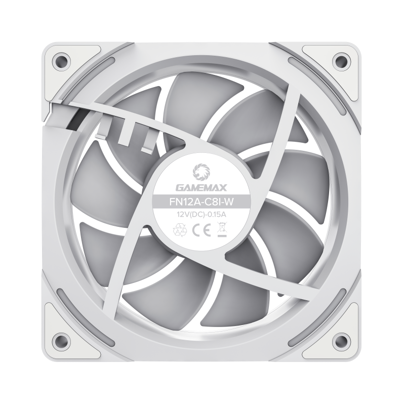 FN12A-C8I-W-ARGB Case Cooler Fan | 120mm case fans | computer case fans