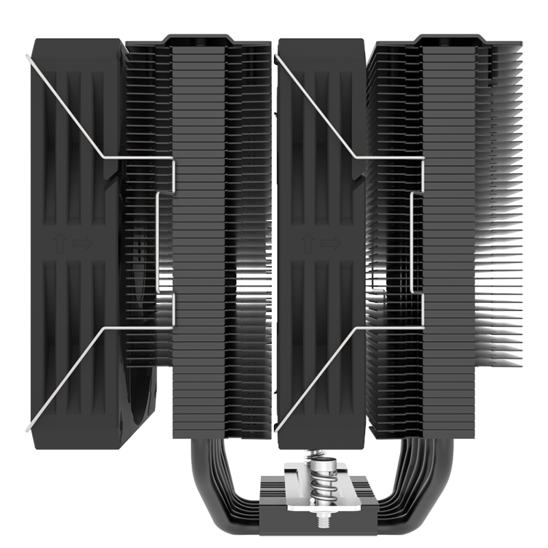 Twin 600 BK-CPU Air Cooler,CPU Fans and Heatsinks