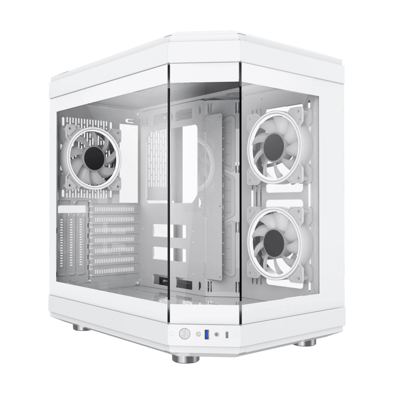 water cooled pc case | HYPE-Mid-Tower ATX PC Case | White PC Case