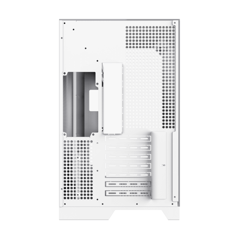 water cooled pc case | Infinity Plus WH White Mid Tower ATX PC csase