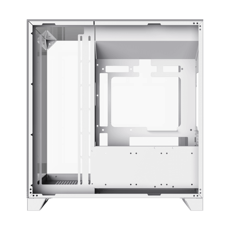water cooled pc case | Infinity Plus WH White Mid Tower ATX PC csase